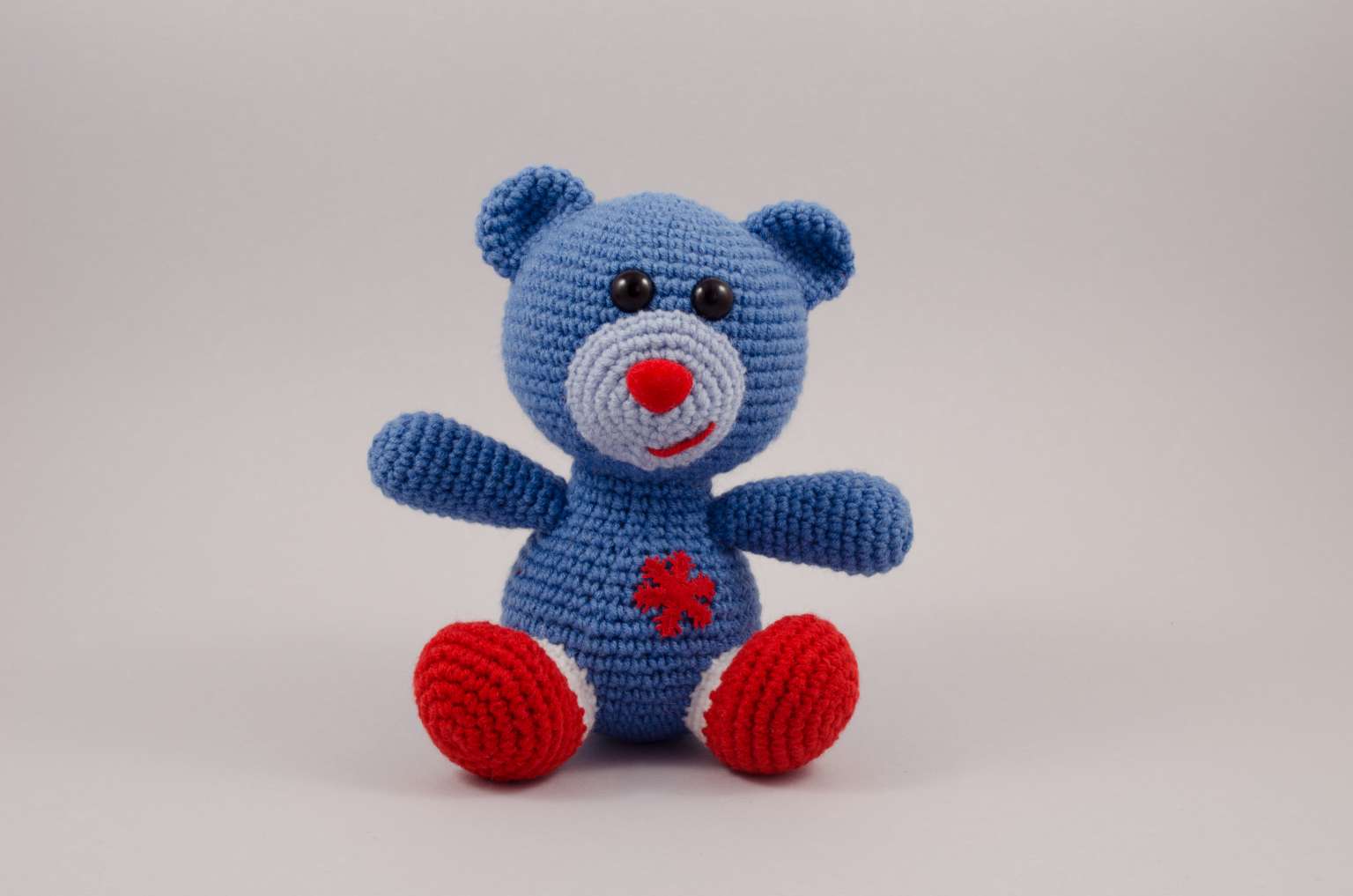 Crochet Christmas Teddy Bear Pattern – KnittingKitty – I Crochet ...