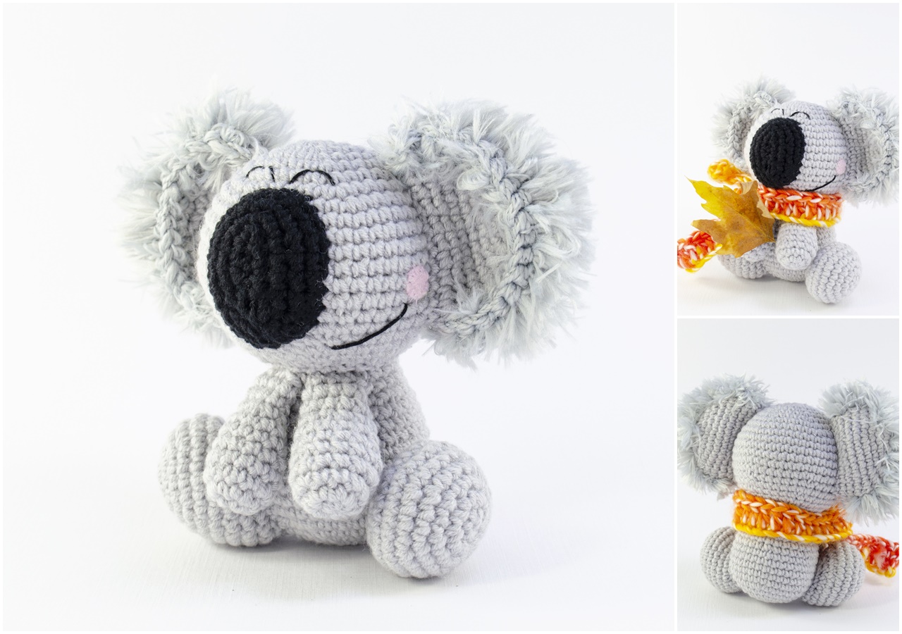Crochet Koala Bear – KnittingKitty